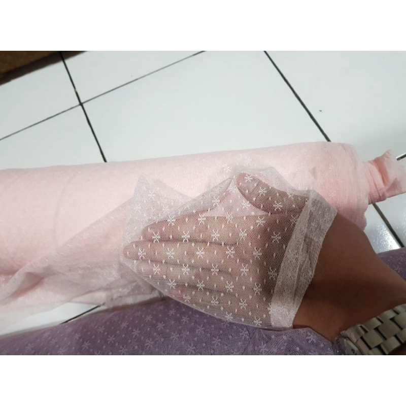 Jual PER MTR tile snow flake, tile salju, tile bintik bintang, tile dot ...