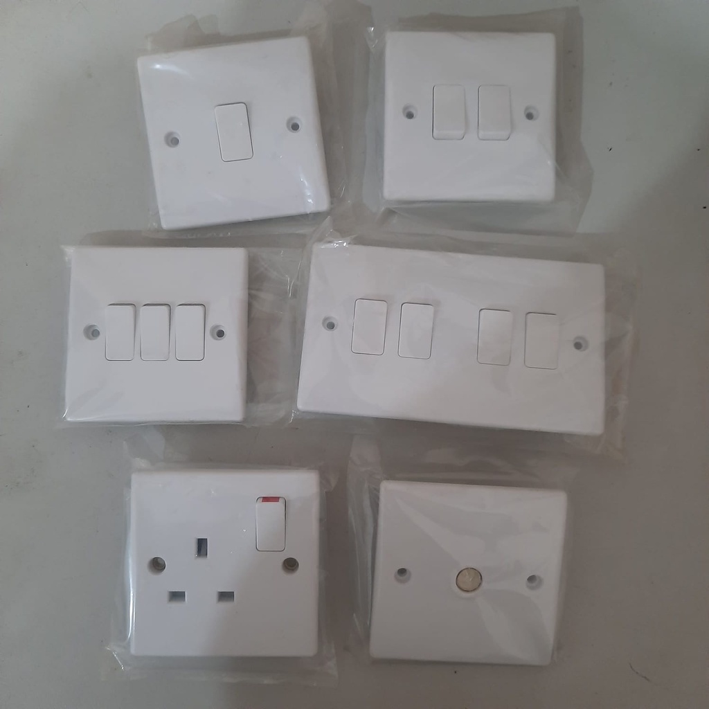 Jual T&J ELECTRIC ALPINE THIN SWITCHED SOCKET T AND J TJELEC SWITCH ...