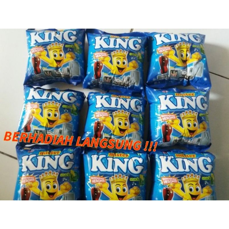 Jual SNACK MISTER KING BERHADIAH /CHIKI MURAH BERHADIAH / CIKI ENAK ...