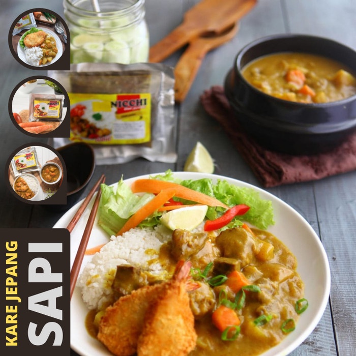 Jual NICCHI Kare Jepang Sapi | Kari Jepang Sapi | Japanese Curry Sapi ...