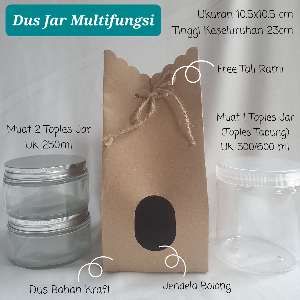 Jual Kardus Dus Hampers Kotak Kue Kering Dessert Box Muat Toples Jar ...