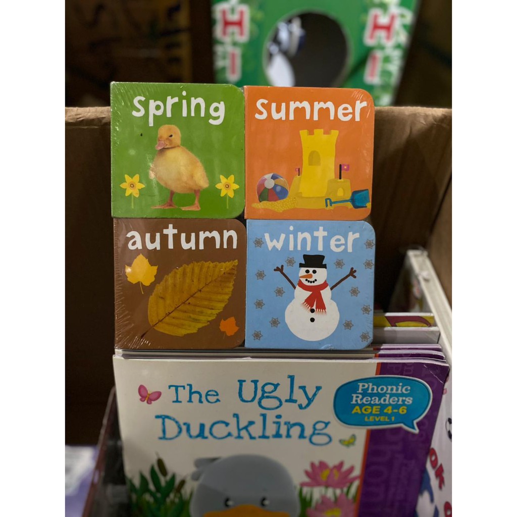 Jual Spring Summer Autumn Winter Book Set buku bbw buku anak-anak ...