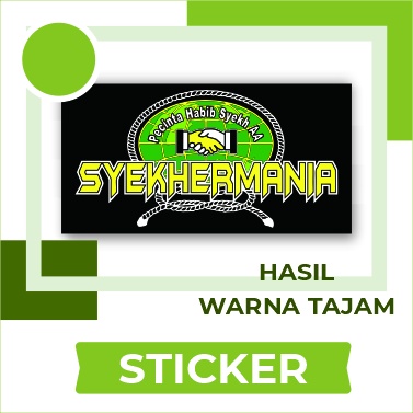 Jual Stiker Syekhermania Fans Habib Syekh bin Abdul Qadir Assegaf ...