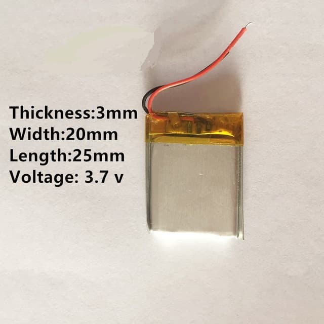 Jual Baterai / Battery Micro Nano Mini Drone Li-Po 90mah 3.7V NO PIN ...