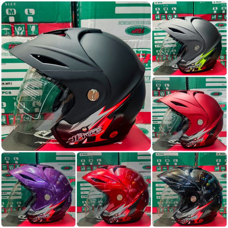 Jual Helm TGP JP5 Ukuran L XL Helm Dewasa Murah | Shopee Indonesia
