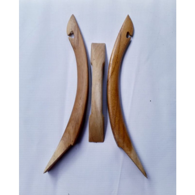 Jual Siyah Kaiyuan Long Kayu Jati 1 Set Siah Panjang Bahan Pembuatan ...