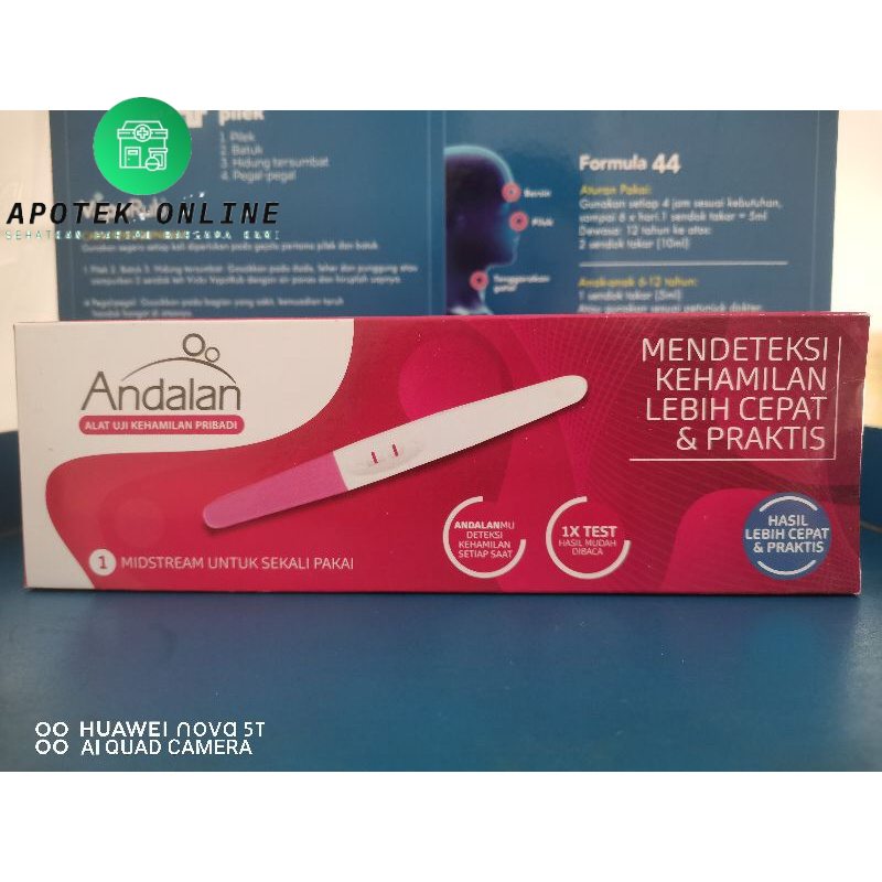 Jual Andalan Pregnancy Test Midstream / Andalan Ovulation Test / test ...