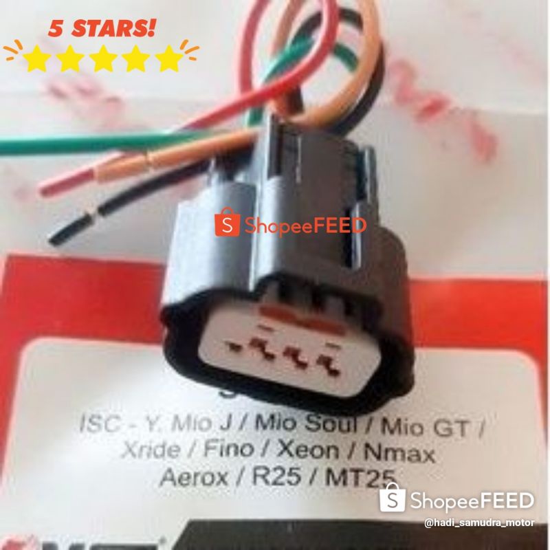 Jual SOKET KABEL SENSOR ISC CUK OTOMATIS SENSOR LANGSAM MIO J R 25 MT ...