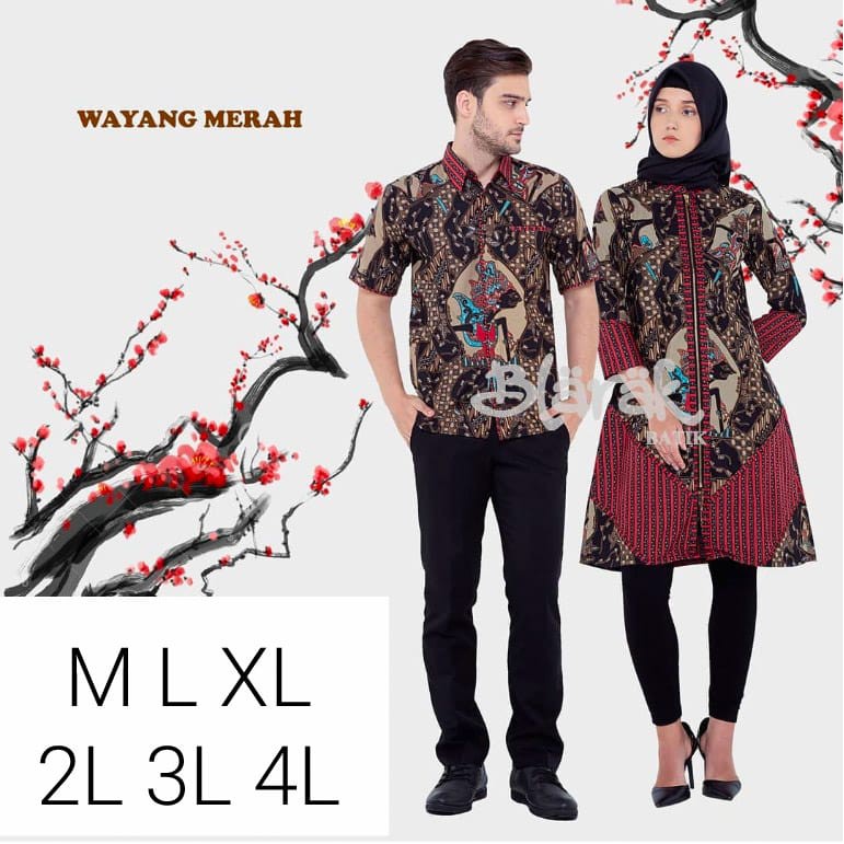 Jual batik tunik full resleting blarak | Shopee Indonesia