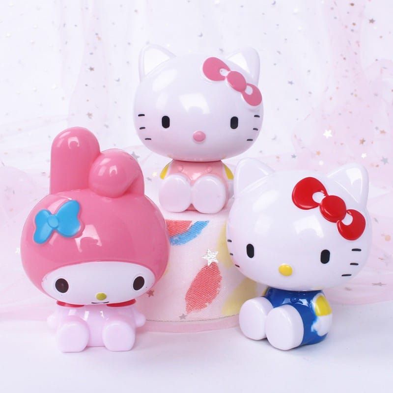 Jual Hiasan Kue Figure SET Hello Kitty Kuromi Cinamoroll - Figure ...