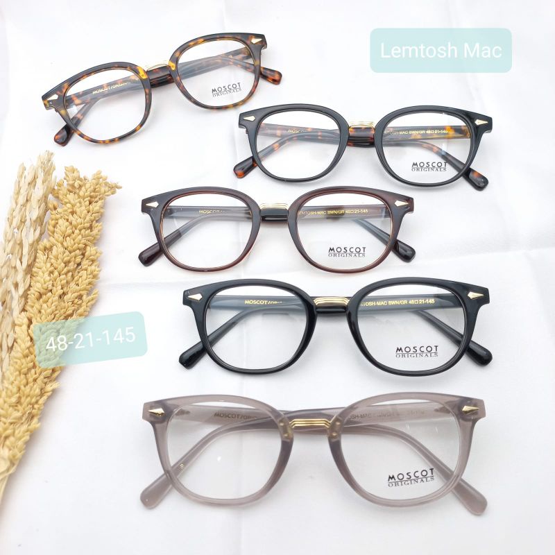 Jual KACAMATA FRAME MOSCOT ORIGINAL LEMTOSH MAC TERKECE | Shopee Indonesia