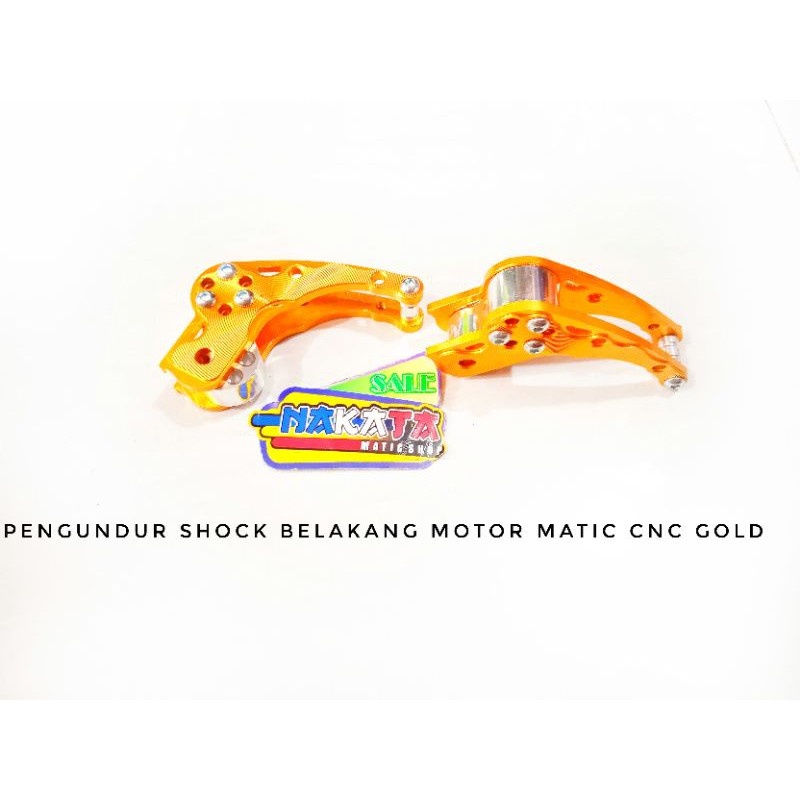 Jual raiser shock matic honda cnc gold pengundur shock bawah motor ...