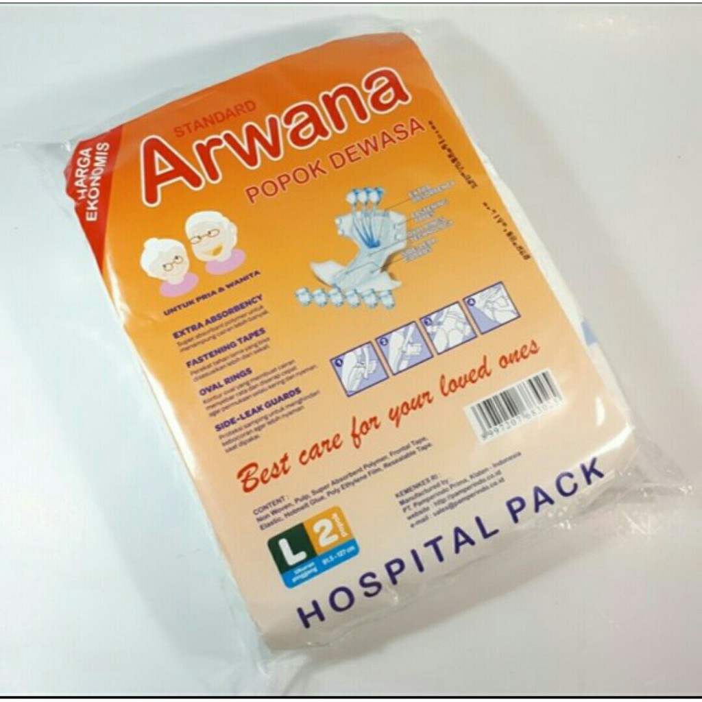 Jual Popok Dewasa Size L ( ARWANA ) - isi 10 pcs | Shopee Indonesia Jual Popok Dewasa Size L ( ARWANA ) - isi 10 pcs | Shopee Indonesia