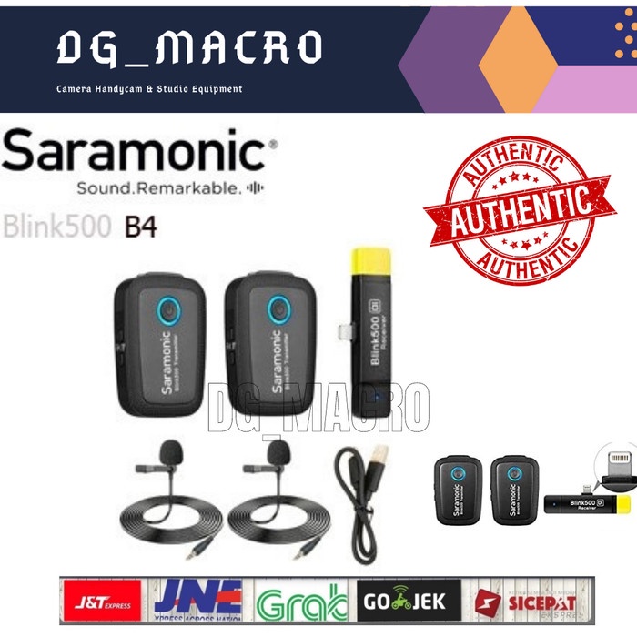 Jual Saramonic Blink 500 B4 Dual-channel Wireless | Shopee Indonesia