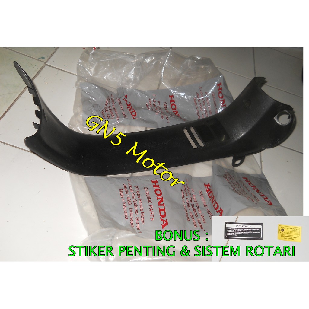 Jual COVER LEGSHIELD LEGSIL SAYAP TEBENG TENGAH LEHER ANGSA HONDA SUPRA ...