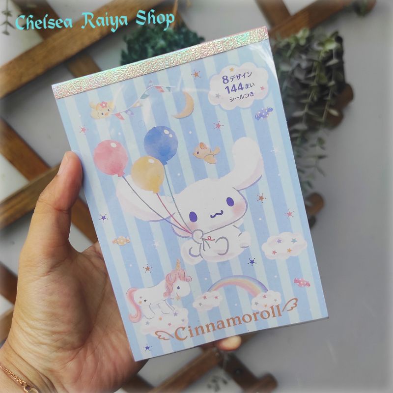 Jual Sanrio Original Cinnamoroll and Friends Memo Notes + Stiker 10 ...