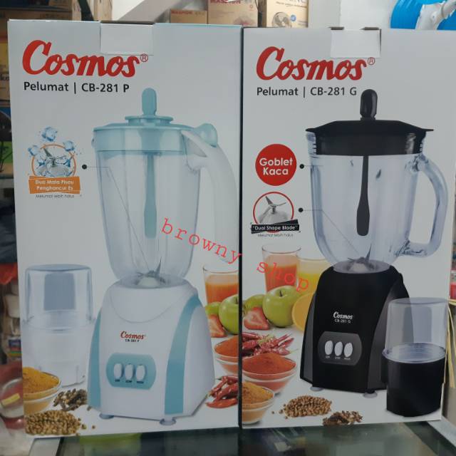 Jual BLENDER COSMOS 2L CB 281P/ CB 281G / CB 282P / CB 282G | Shopee Indonesia
