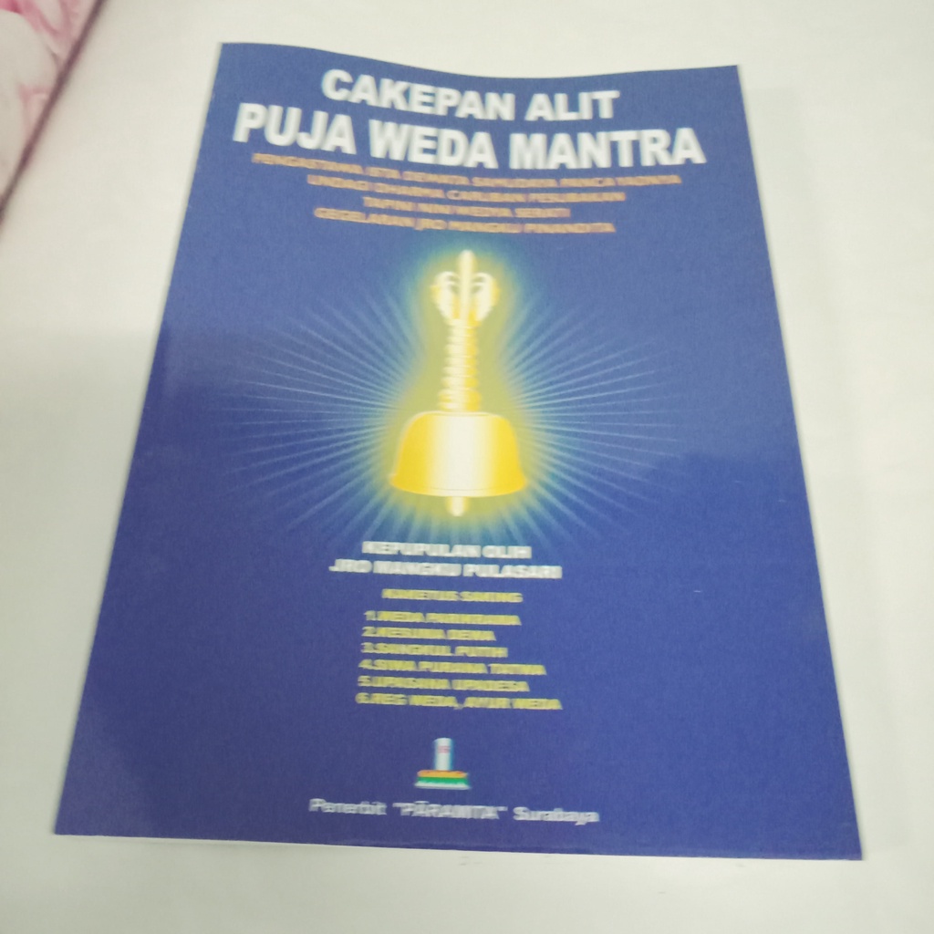 Jual Buku Cakepan Alit Puja Weda Mantra Agama Hindu Jro Mangku Pulasari ...