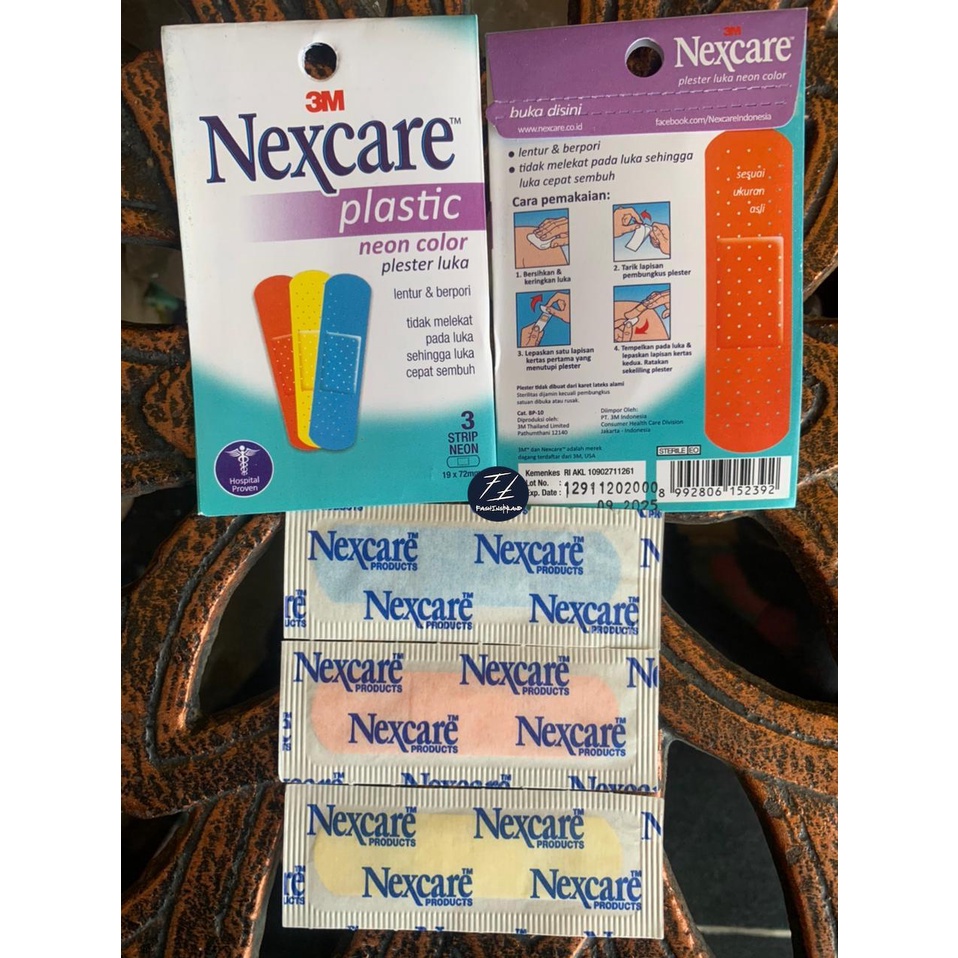Jual Plester Luka Bandages 3M Nexcare Transparan Transparent Waterproof ...