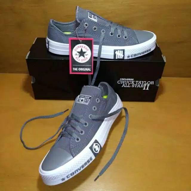 Jual CONVERS ALL STAR GREY NEW RELEASE REAL PICT 100% | Shopee Indonesia