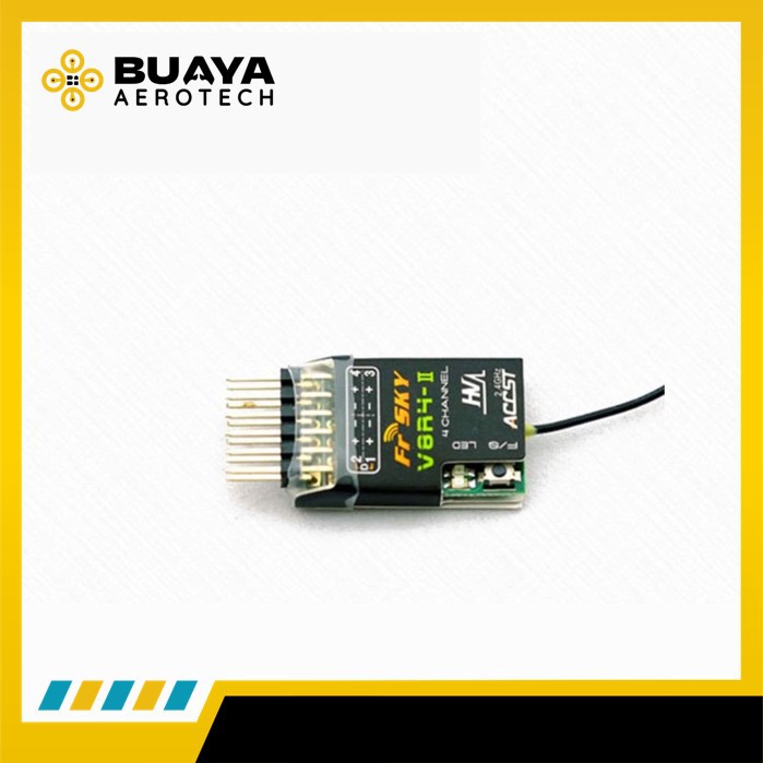 Jual FrSky V8R4-II 2.4Ghz 4CH Receiver High Quality RX ORIGINAL by ...