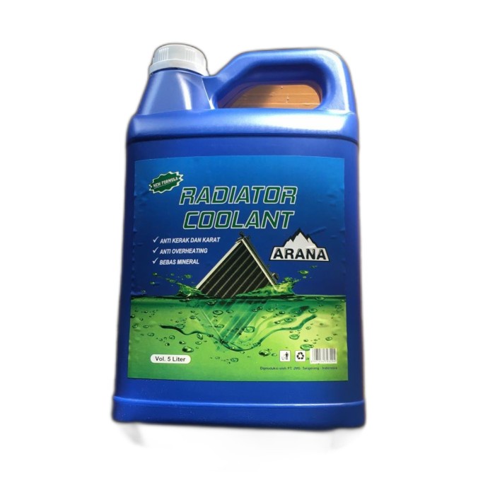Jual Air Radiator Coolant Mobil ARANA Radiator Pendingin Mesin 5L ...