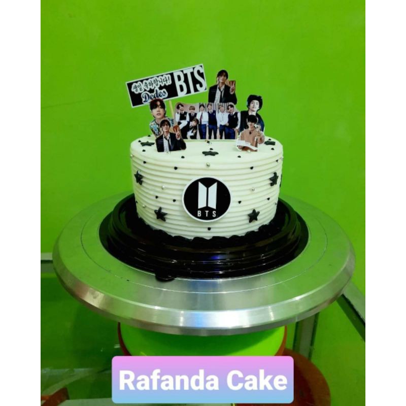 Jual topper kue ultah BTS toper ulang tahun custom taehyung V | Shopee ...