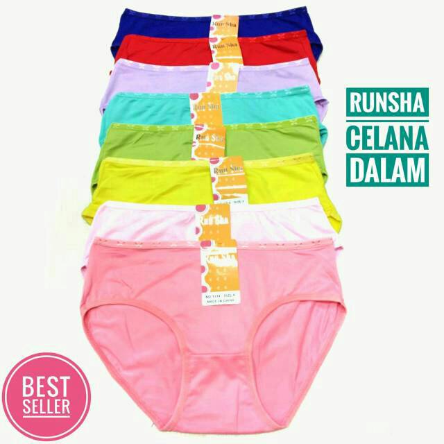 Jual Bellino - Celana Dalam Wanita Remaja Polos Runsha Allsize Fit L / Cd Wanita Basic / Cd Abg ...