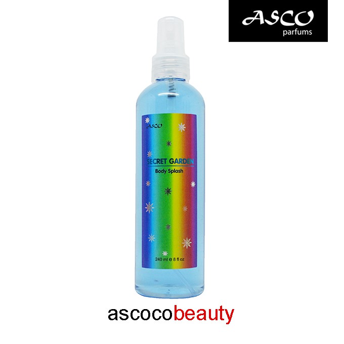 Jual ASCO Body Mist | Secret Garden - Body Splash 240ml | Shopee Indonesia