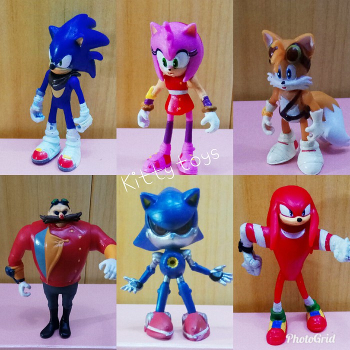 Jual Jual FIGURE SONIC THE HEDGEHOG SET 6PCS MAINAN SONIC PAJANGAN ...