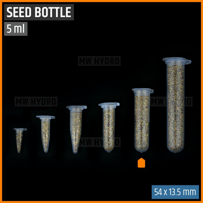 Jual Botol Benih Plastik / Plastic Seed Bottle - 5 ml | Shopee Indonesia