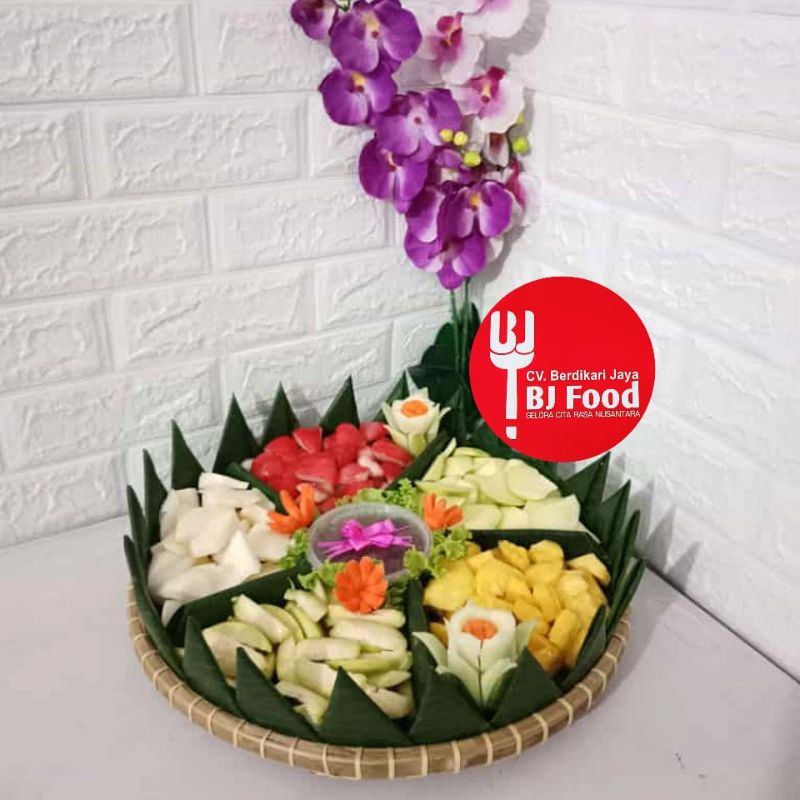 Jual Tampah Rujak/Rujak Tampah/Tampah Buah 10 porsi/BjFood Cake ...