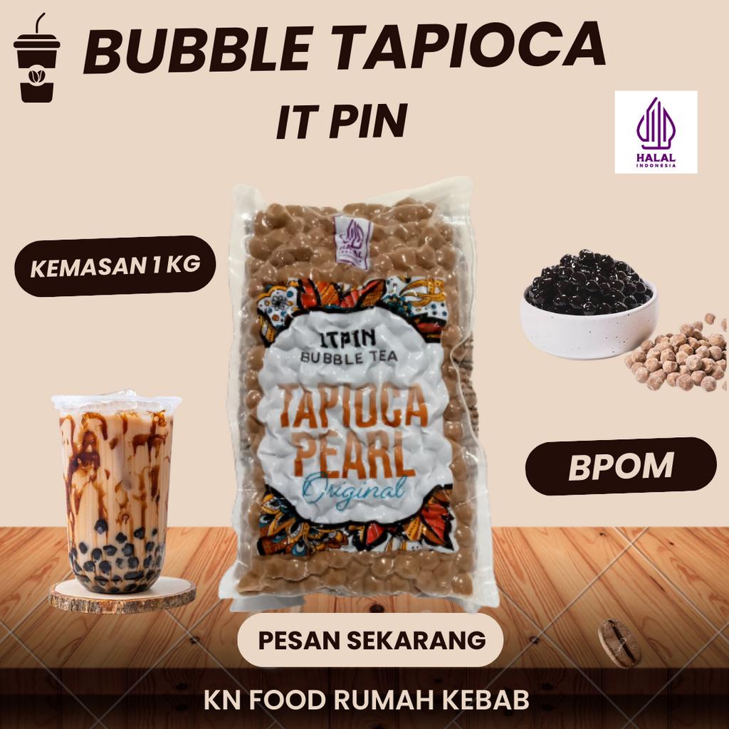 Jual Bubble Tapioca Pearl kemasan 1 kg - Bubble Pearl IT PIN | Shopee ...
