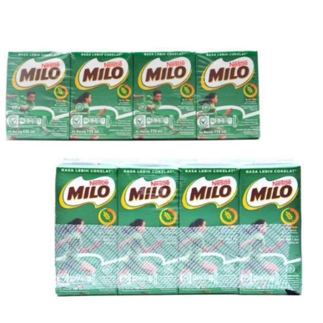 Jual isi 4 - MILO UHT Activ-Go Pack UHT besar kecil siap minum | Shopee ...