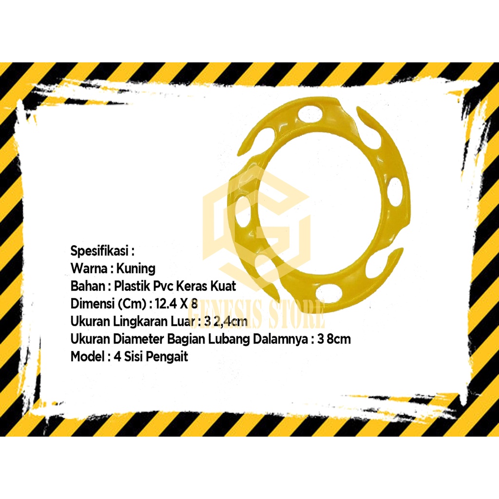 Jual RING CONE CONNECTOR RING GANTUNGAN RANTAI PLASTIK TRAFFIC CONE ...