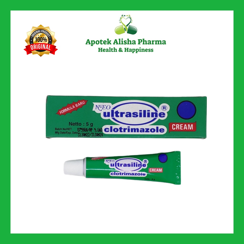 Jual Neo Ultrasiline Cream 5gr - Ultrasilin Clotrimazole Salep Krim ...