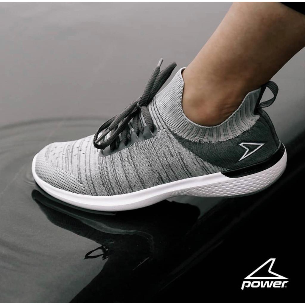 Jual POWER Sepatu Olahraga CONNECT GRANDEUR - 5282044 - Abu-abu Muda ...