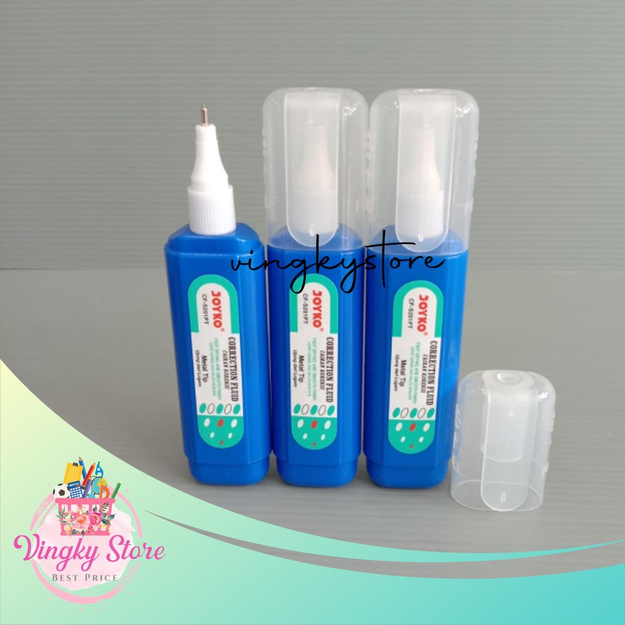 Jual Correction Liquid / Tipex Cair Joyko CF-S201PT | Shopee Indonesia