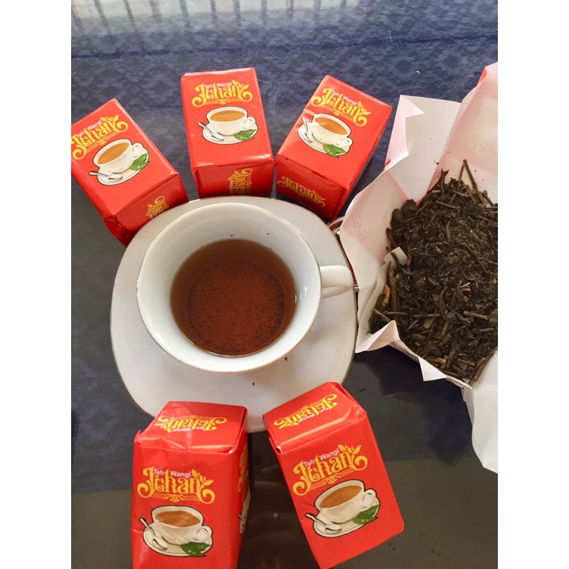 Jual Teh wangi Jehan/teh tubruk/teh daun 40gr x 10 | Shopee Indonesia