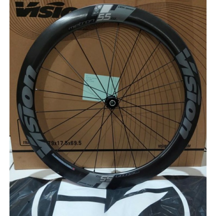 Jual wheelset vision metron 55 SL Discbrake carbon | Shopee Indonesia