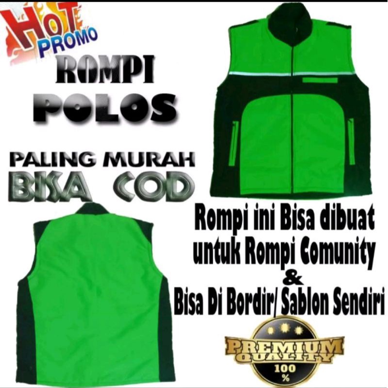 Jual PROMO!!! ROMPI POLOS TERBARU / BISA UNTUK CUSTOM / ROMPI JAKET ...