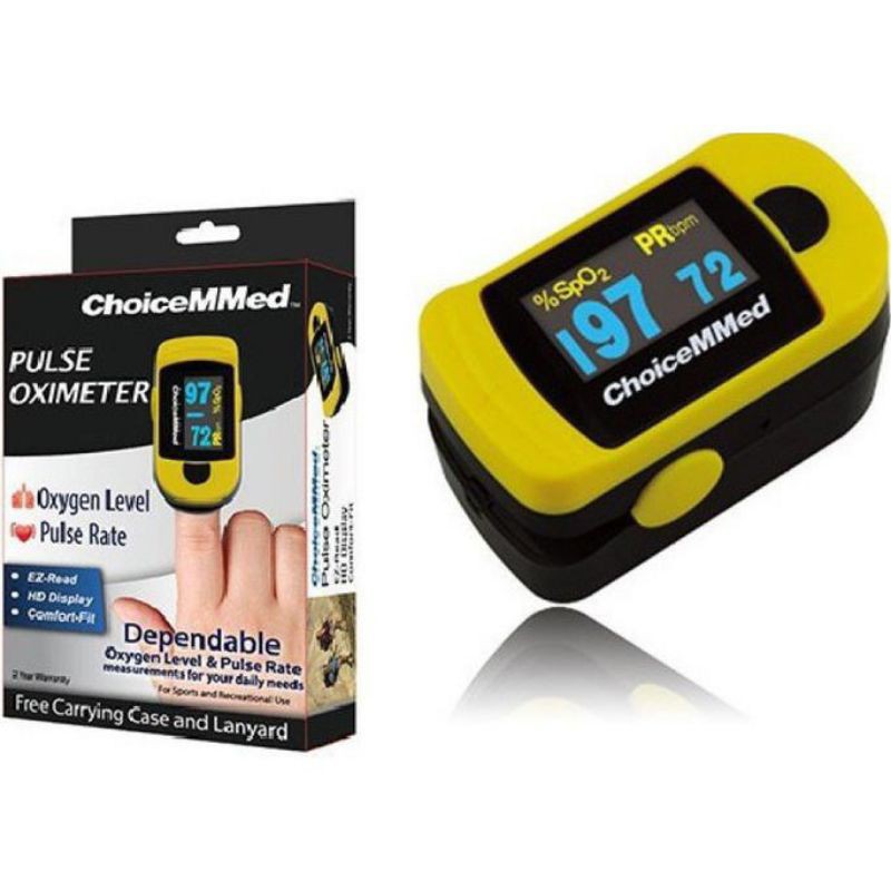 Jual Pulse Oximeter ChoiceMMed Saturasi Oksigen Original | Shopee Indonesia
