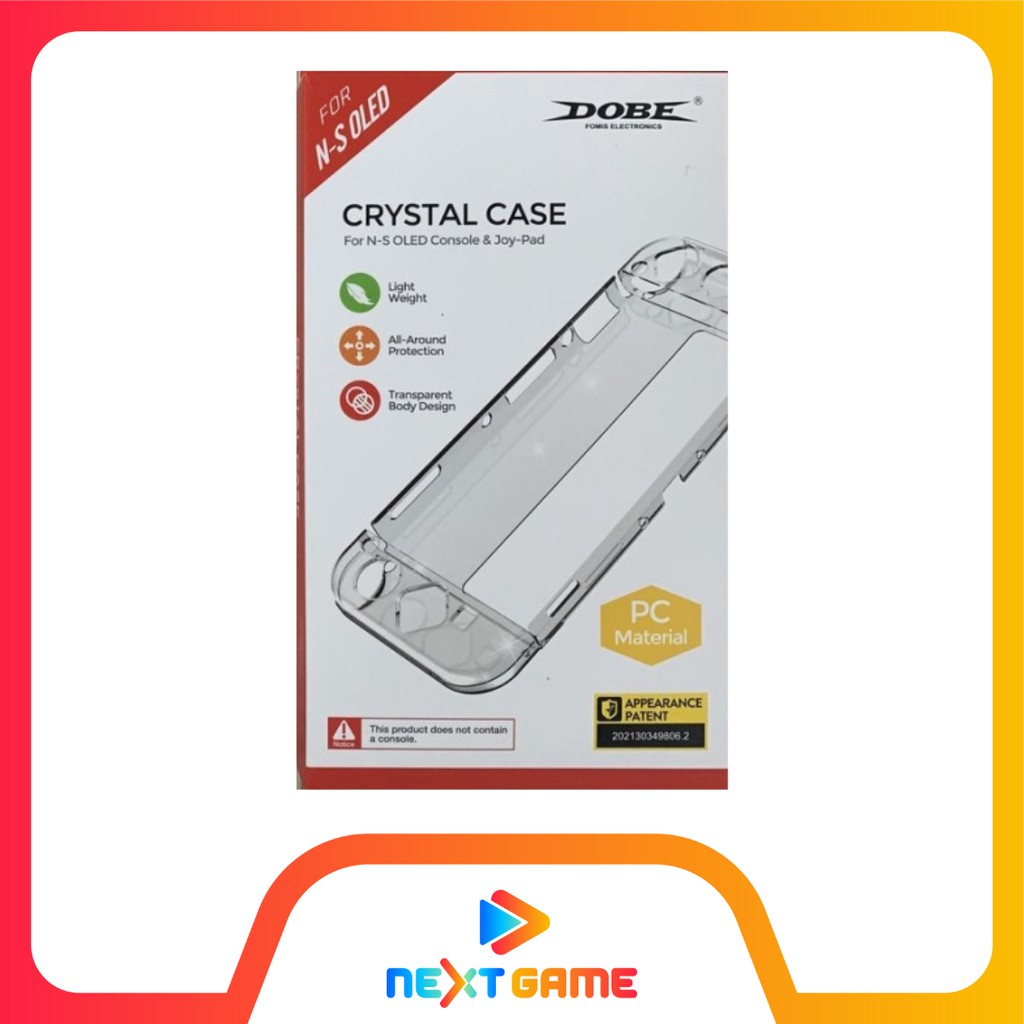 Jual Dobe Nintendo Switch OLED Crystal Case TNS-1133B | Shopee Indonesia