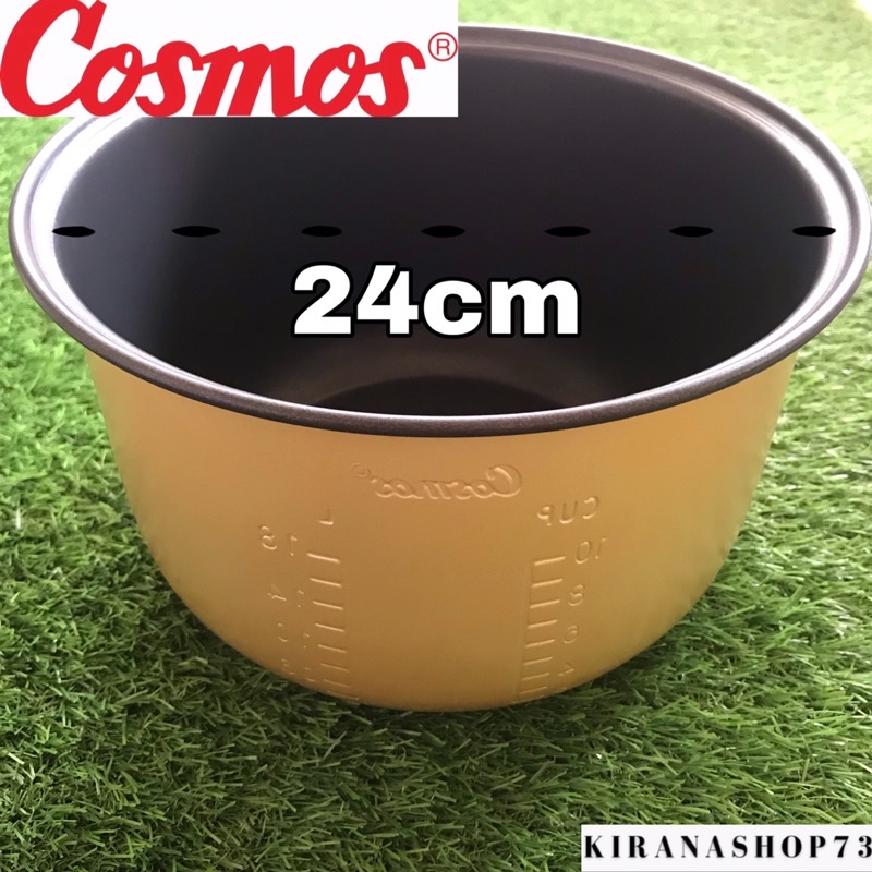 Jual Panci Rice Cooker Cosmos CRJ 3218 1,8 Liter Gold Original (Free ...