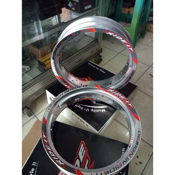 Jual TOPPP!!!!! satu set velg ride it tapak lebar 350 ring 14 | Shopee ...