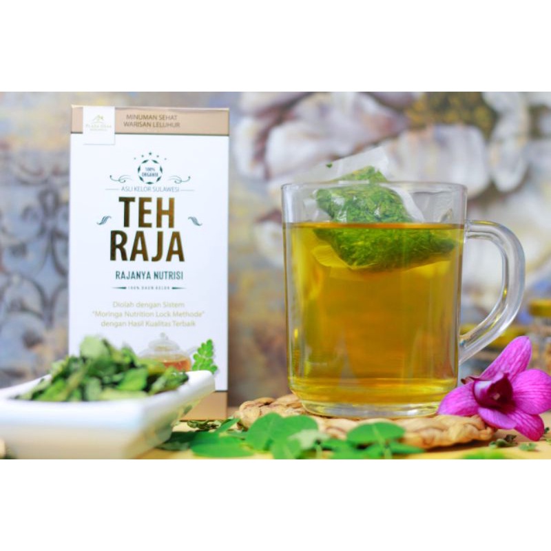 Jual Teh Raja (100% daun kelor) | Shopee Indonesia