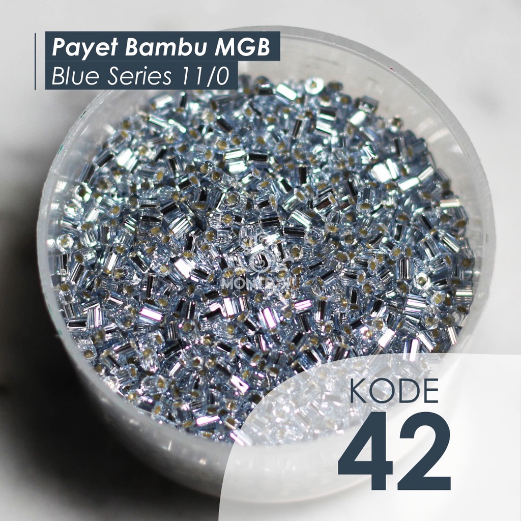 Jual Manik Mote Payet Bambu Batang Jepang MGB 11/0 2,1mm 45 gr Monte ...