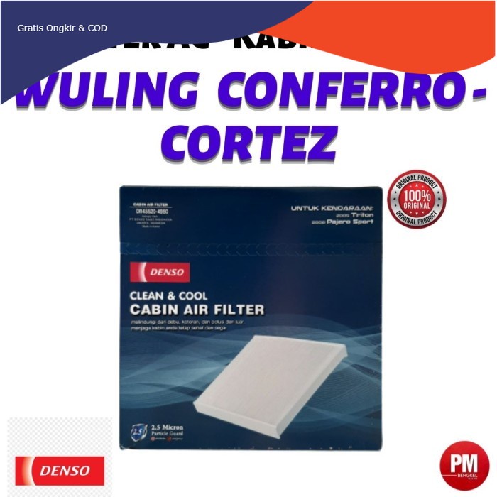 Jual Filter AC Denso Filter Kabin Wuling Confero Cortez Cabin Filter ...