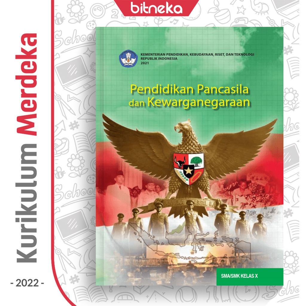 Jual Buku Siswa Pendidikan Pancasila dan Kewarganegaraan PPKn SMA/MA Kelas 10 Kurikulum Merdeka ...