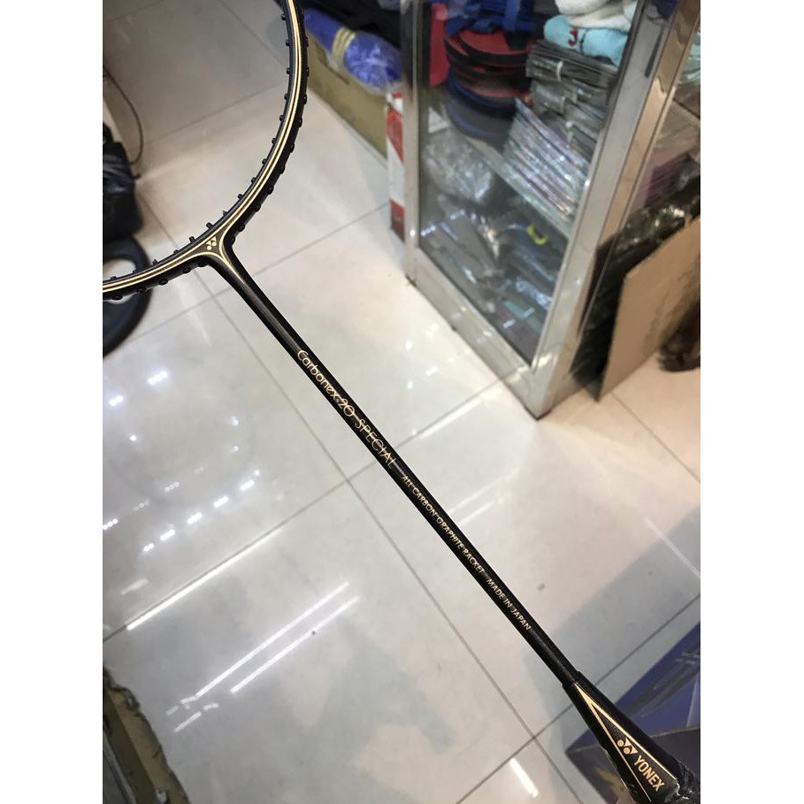 Jual KUALITAS ORIGINAL RAKET BADMINTON YONEX CARBONEX 20 SPESIAL made ...